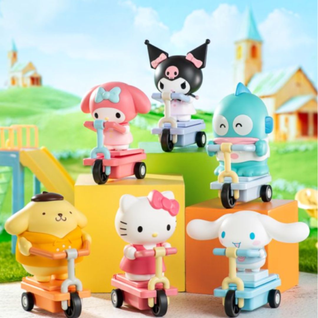 MOETECH: Sanrio Characters Scooter Series Funny Movable Toy (Blind Box ...
