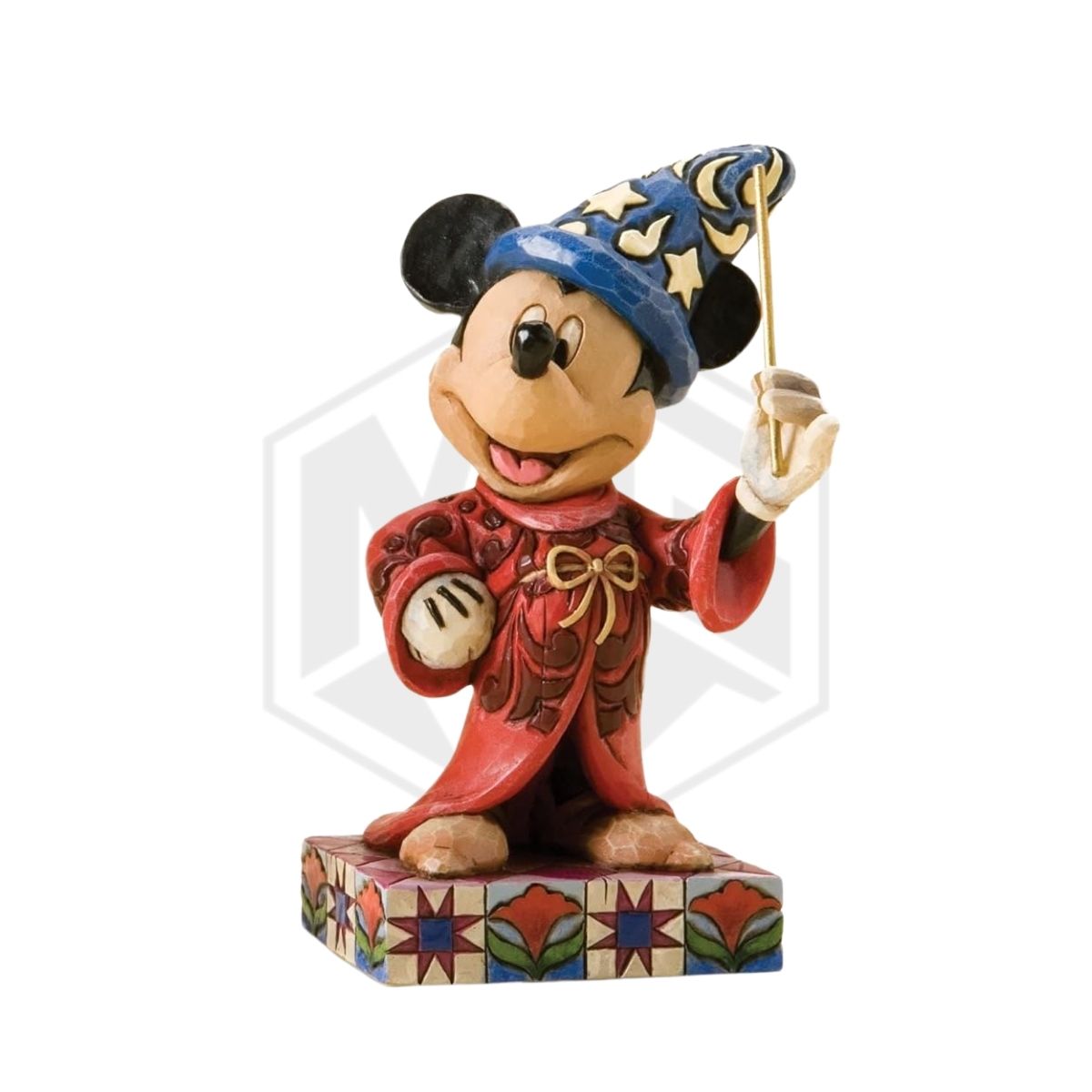 ENESCO: Disney Sorcerer Mickey Mouse Holding Wand Figurine - MG ...