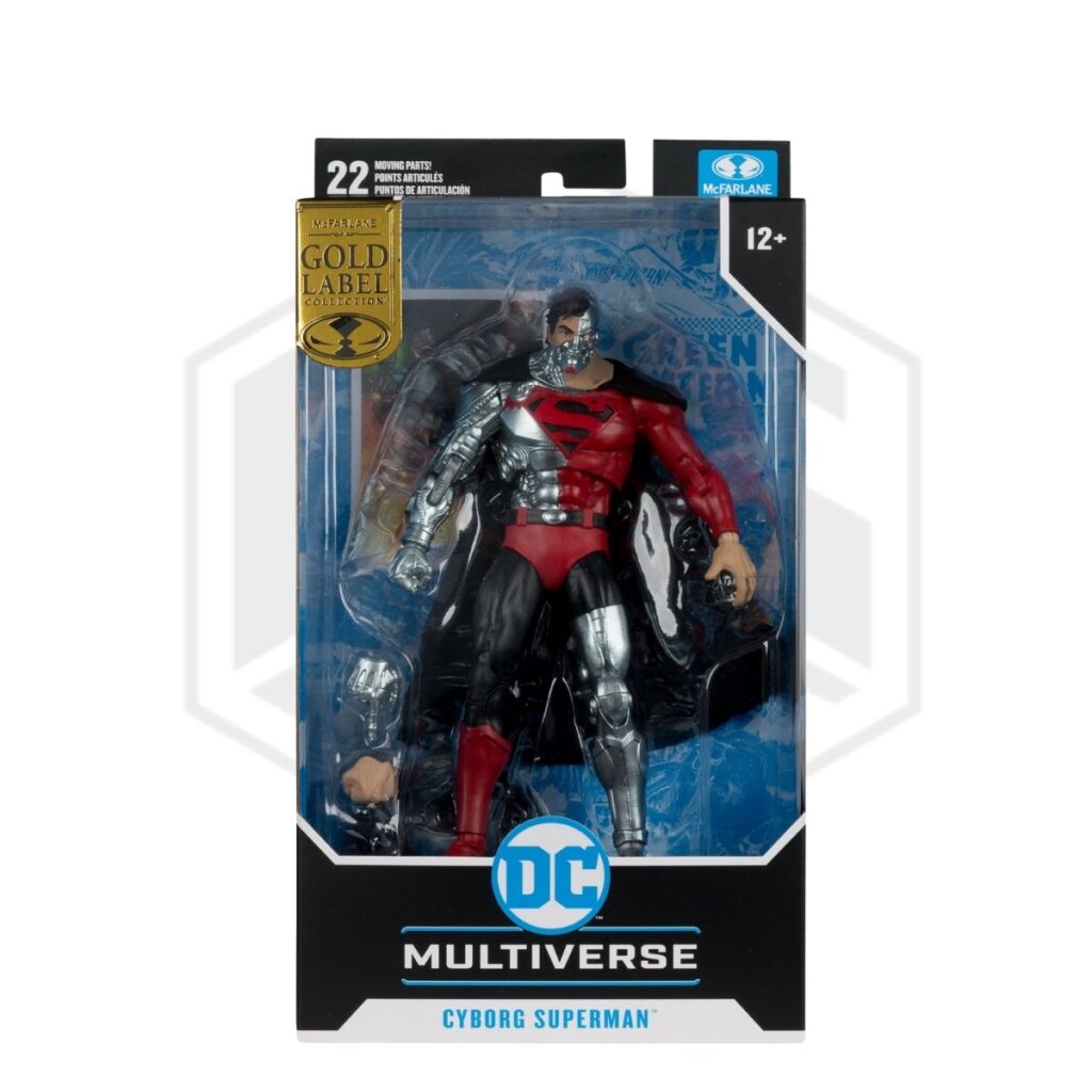 DC Multiverse: Cyborg Superman (Revenge Of The Green Lanterns) Gold ...