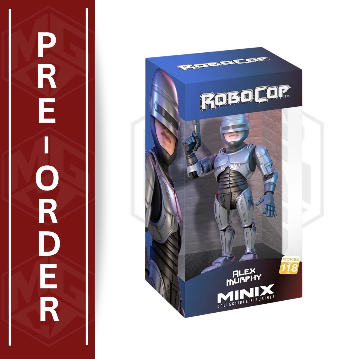 MINIX COLLECTIBLES FUFURINES: ROBOCOP Alex Murphy - MG Collectibles ...