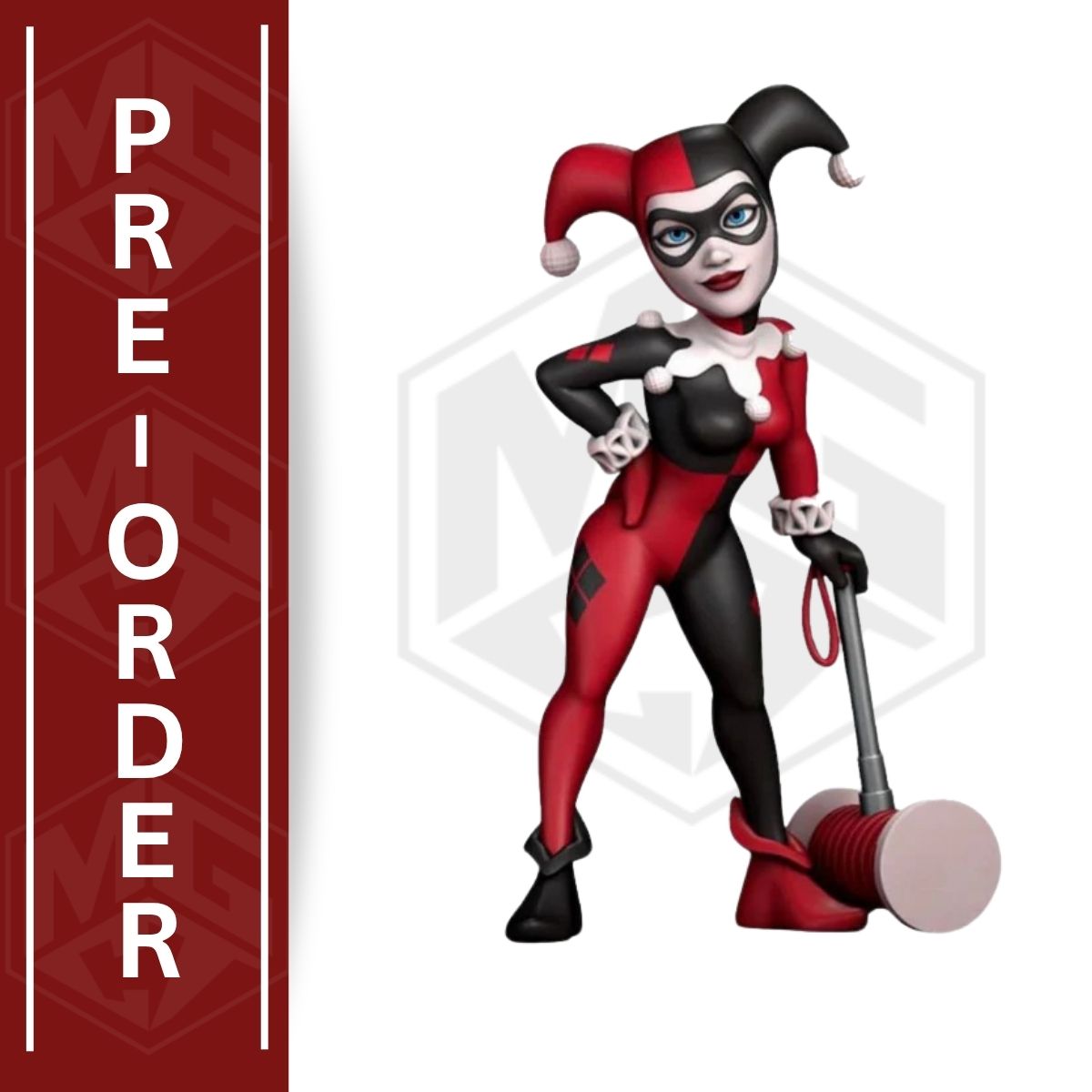 MINIX COLLECTIBLES FIGURINES: DC Harley Quin With Hammer New Suit - MG ...