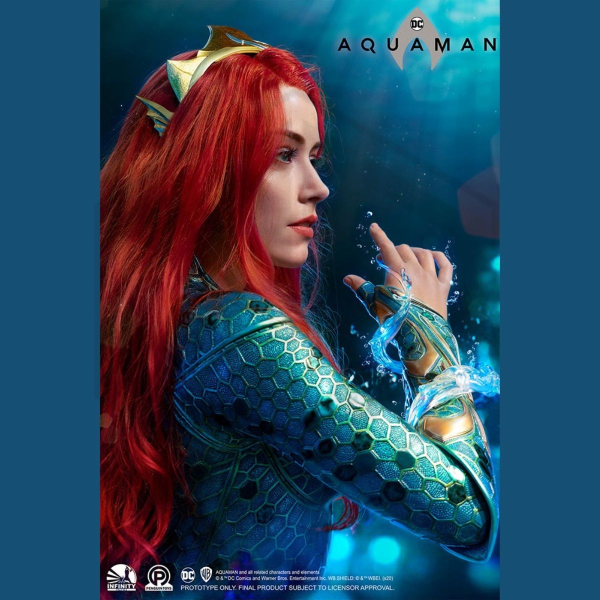 Infinity Studio X Penguin Toys: Mera Life-Size Bust - MG Collectibles ...