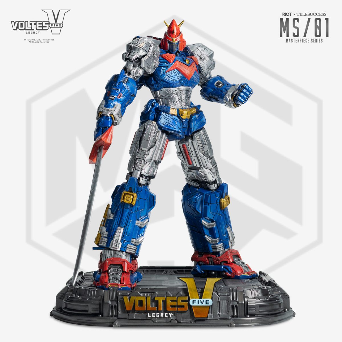 Voltes V Legacy Masterpiece Series MS/01 51cm - MG Collectibles & Toys ...