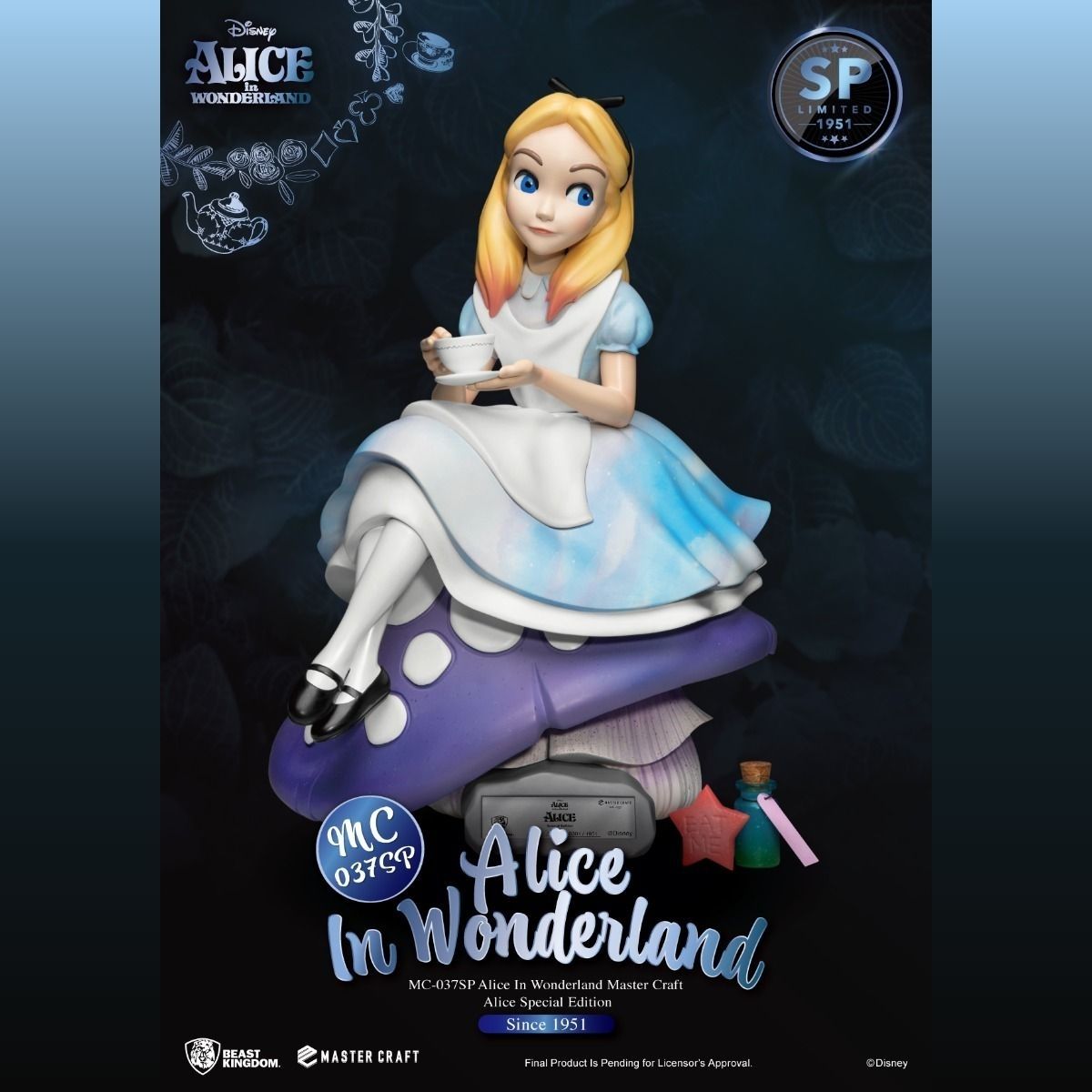 Beast Kingdom: MC-037SP Alice In Wonderland Master Craft Alice Special ...